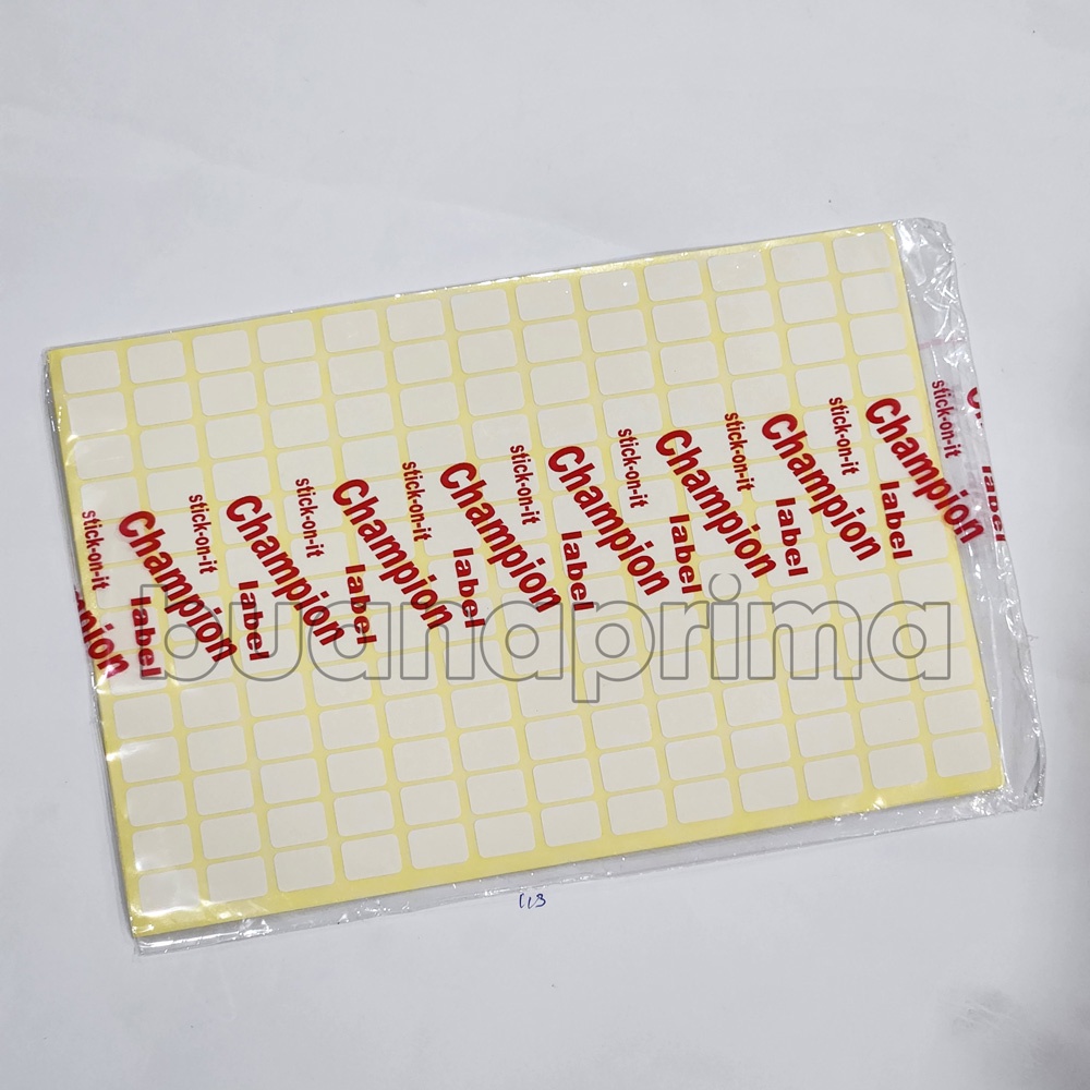 Jual Stiker Label Polos Putih Undangan 103 121 99 88 111 108 107 109 ...