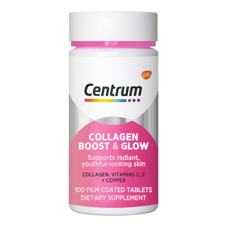 Jual Centrum Collagen Boost & Glow | Multivitamin & Mineral |isi 100 ...
