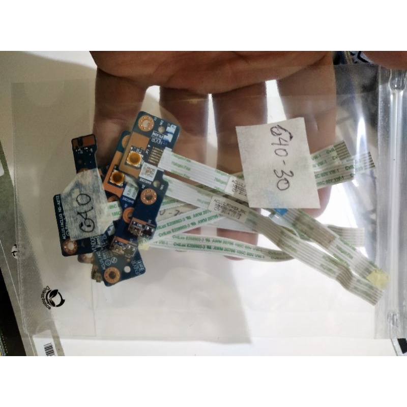 Jual tombol power button on off switch kabel Laptop Lenovo g40 30 45 70 ...