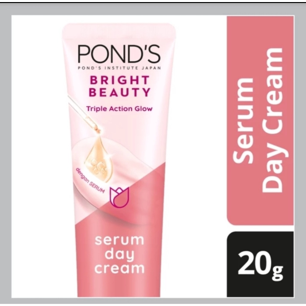 Jual Ponds bright beauty serum day cream 20gr | Shopee Indonesia