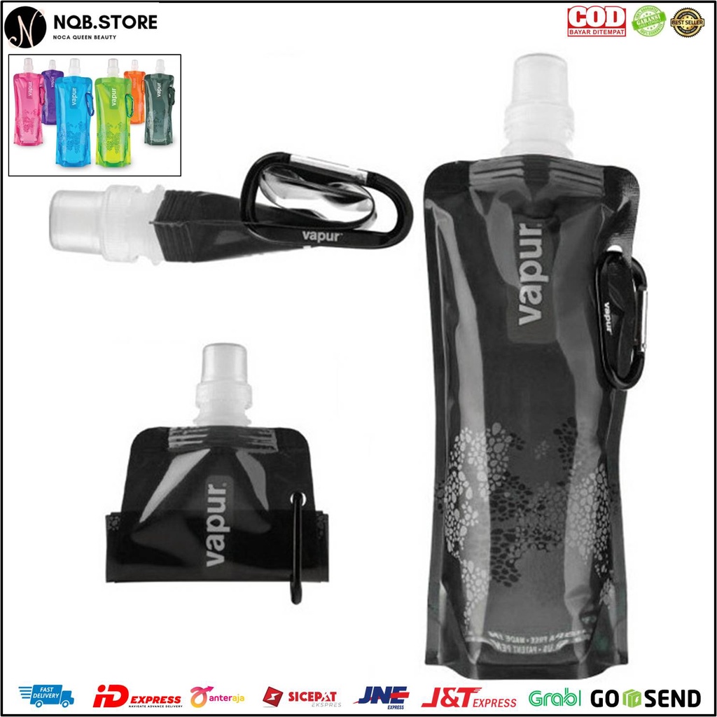 Jual NQB - Botol Tempat Air Minum LIPAT Portable Mini Camping Outdoor ...
