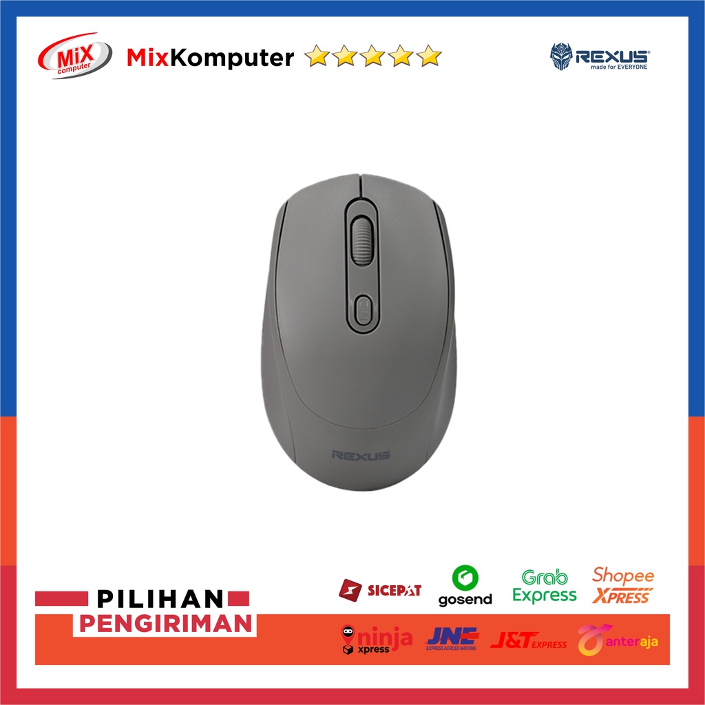 Jual Mouse Wireless REXUS Q35 Silent Click | Shopee Indonesia