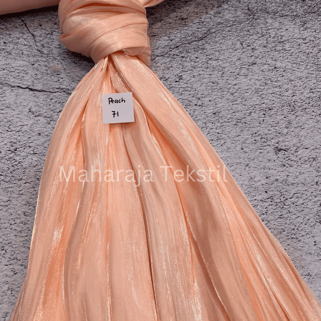 Jual Rose Organza / Organza Shimmer Silk / Rose Shimmer / Shimmer Silk ...