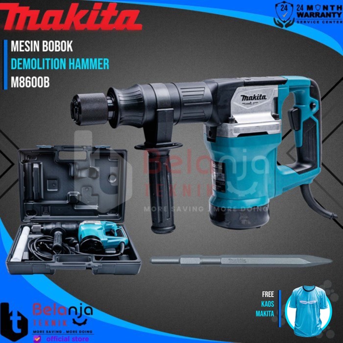Jual Mesin Makita Mt Mesin Bor Bobok Beton M8600B Demolition Jack Hammer M 8600 B | Shopee Indonesia