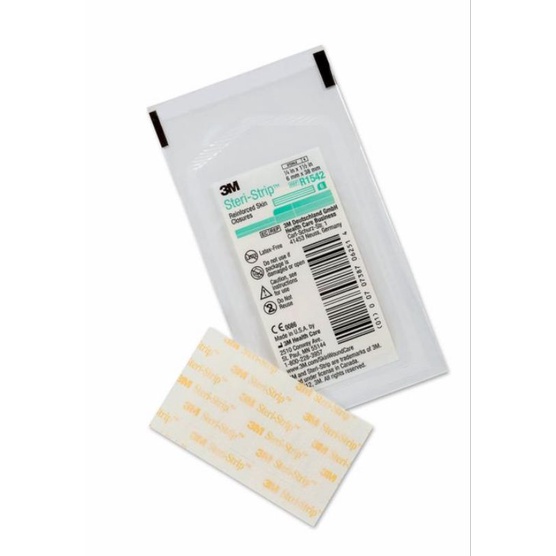 Jual 3M Steri Strip R1542 Plester Luka Tanpa Jahitan 6 mm x 38 mm ...