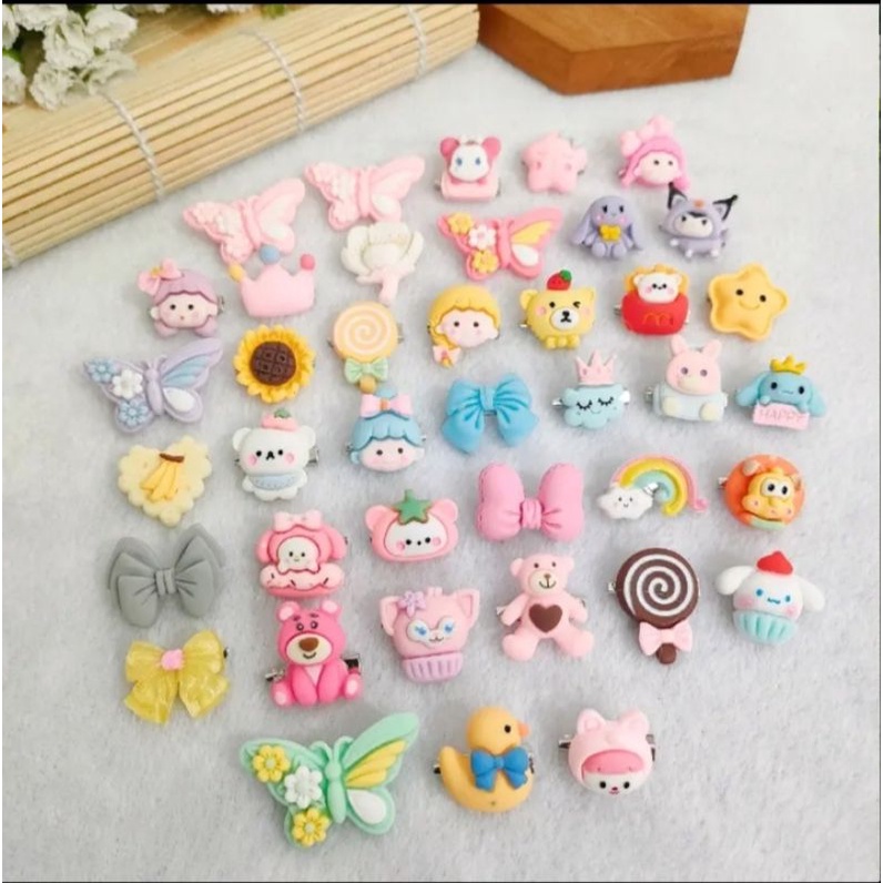 Jual Bros Pin Hijab Clay Lucu (isi 4pcs) | Shopee Indonesia