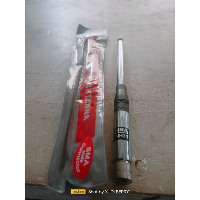 Jual Antena Ht Tarik Ulur Antena NH31 Dual Band Antena Icom V80 Alinco Dj196 Konektor BNC Tipe ...