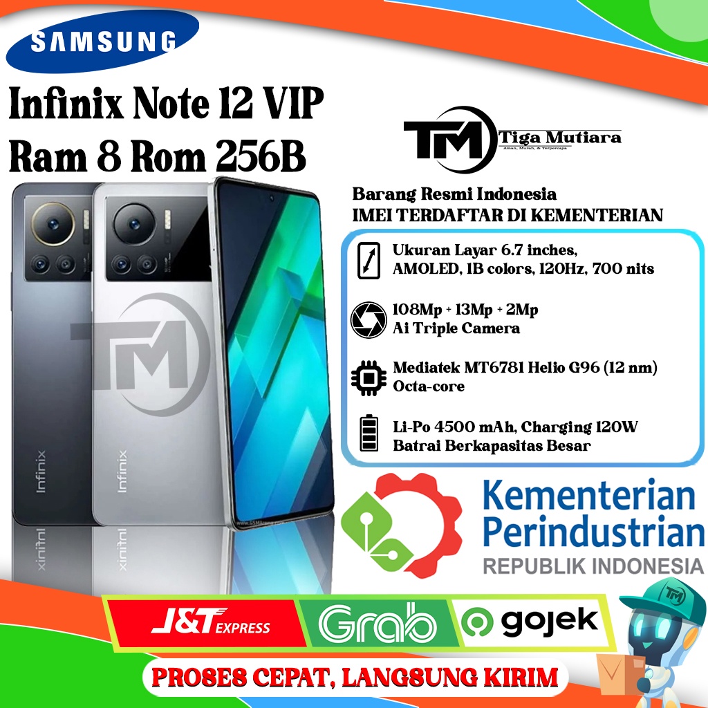 Jual Infinix Note 12 VIP Ram 8 Rom 256GB | Shopee Indonesia