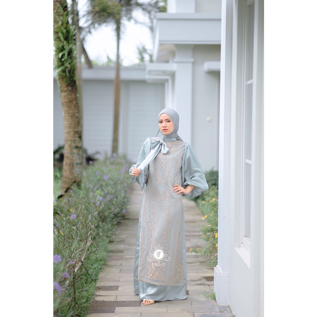 Jual AZKIYA DRESS eid serries FAIA.ID | Shopee Indonesia