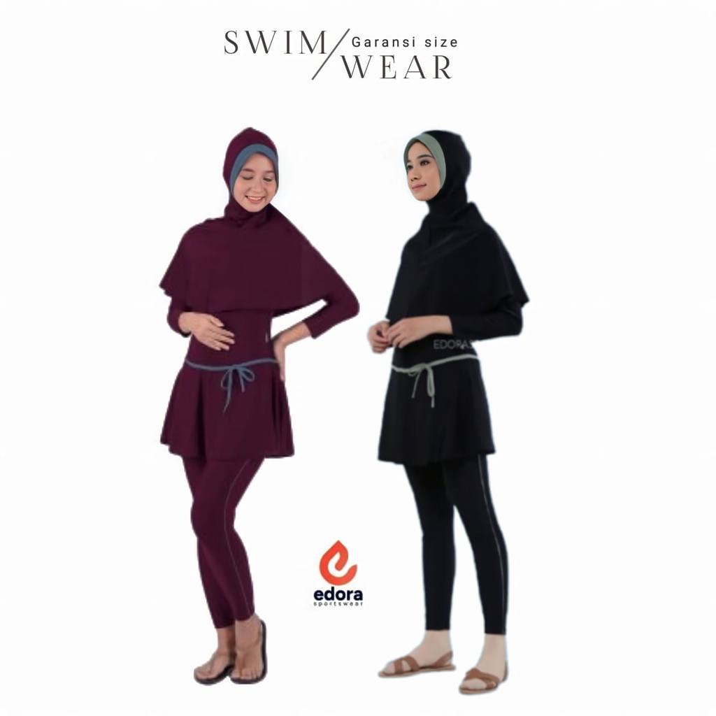 Jual Baju renang muslim muslimah edorasport nammi series / baju renang ...