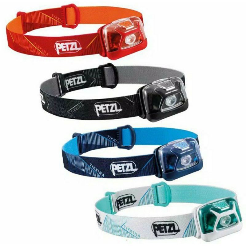 Jual PETZL HEADLAMP TIKKINA 250 LUMENS ORIGINAL PROMO LAMPU SENTER ...
