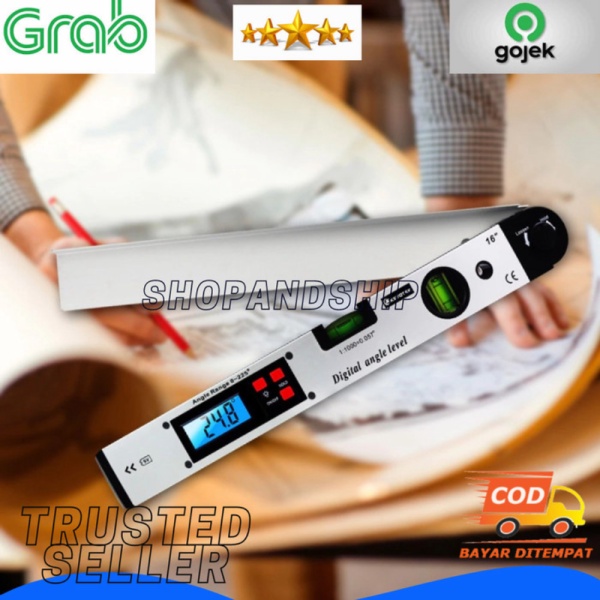 Jual Unik Penggaris Pengukur Sudut Digital Inclinometer Goniometer Level Angle Murah | Shopee ...
