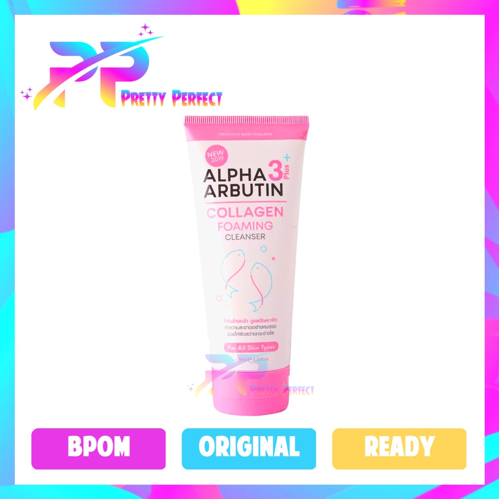 Jual Precious Skin Alpha Arbutin 3 Plus Collagen Foaming Cleanser | Shopee Indonesia