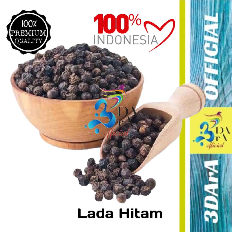 Jual Biji Lada Hitam 500gr Asli Kualitas Premium | Shopee Indonesia