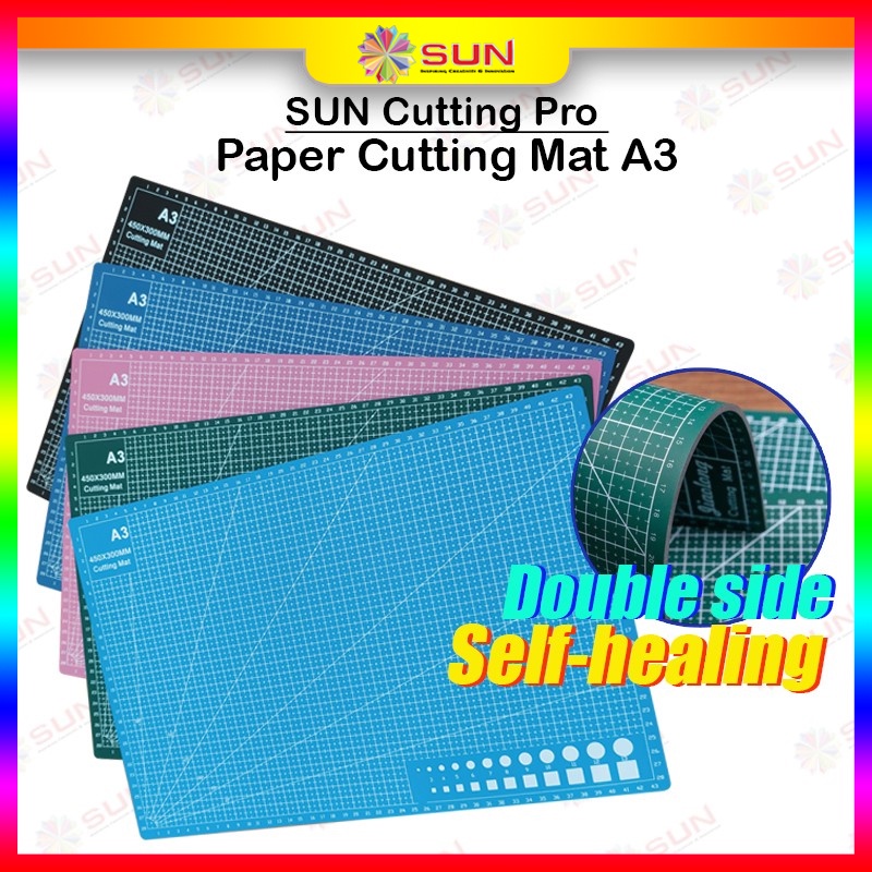 Jual Alas Potong Kertas ( Cutting Mat ) Uk. A3, A4, A5 Bahan PVC ...
