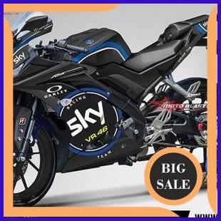 Jual sparepart Decal Sticker Motor Motoblast - Yamaha R15 V3 Livery Sky ...