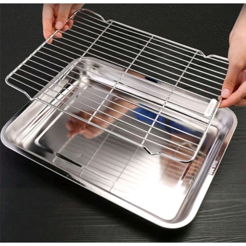 Jual Cooling Rak Pendingin Peniris Wadah Minyak / Rack Peniris Kue ...