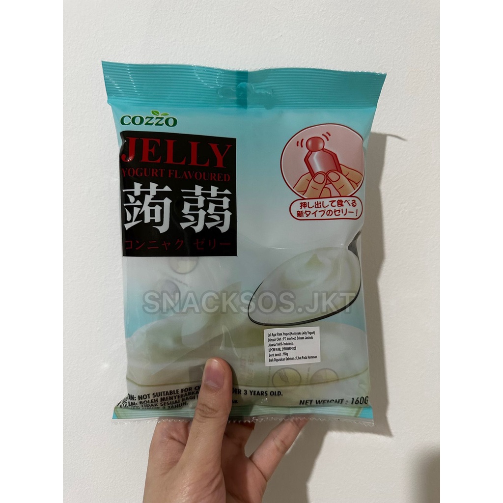 Jual COZZO JELLY KONNYAKU BLUEBERRY / LYCHEE / MANGO / PASSION FRUIT / PEACH / YOGURT COZZO ...