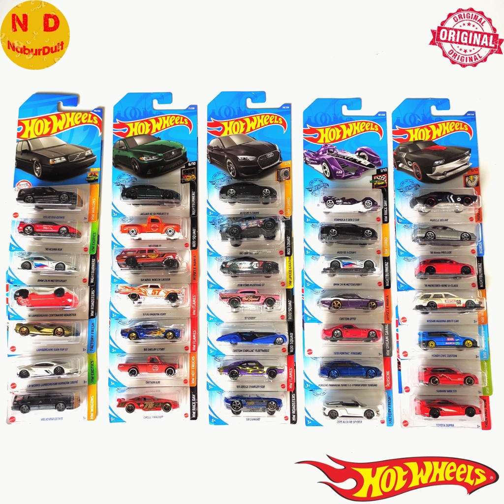 Jual Hot Wheels Car Bentuk Real Basic Mobil Kendaraan Hotwheels Curah ...
