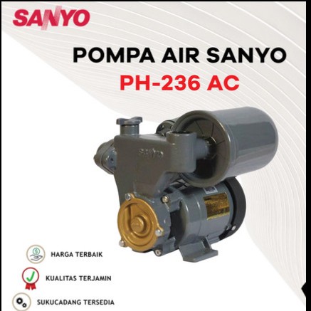 Jual Sanyo Pompa Air Otomatis PH 236AC Water Pump | Shopee Indonesia
