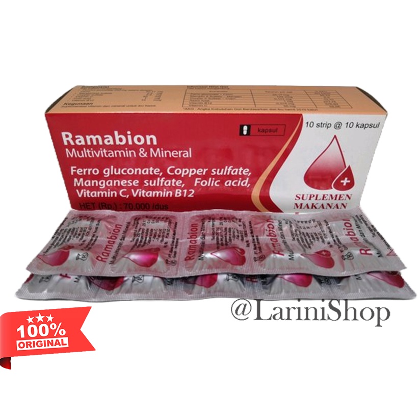 Jual RAMABION KAPSUL (BOX) RAMA | Shopee Indonesia