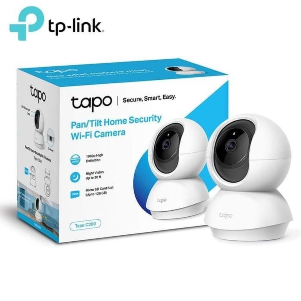 Jual TP-LINK Tapo C200 Pan/Tilt Home Security Wi-Fi Camera/ IP Camera | Shopee Indonesia