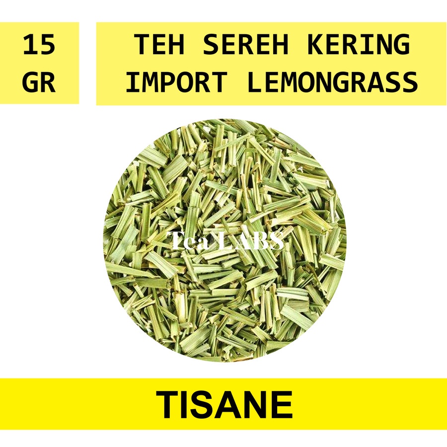 Jual Teh Sereh / Serai Kering / Dried Lemongrass Tea / Standing Pouch ...