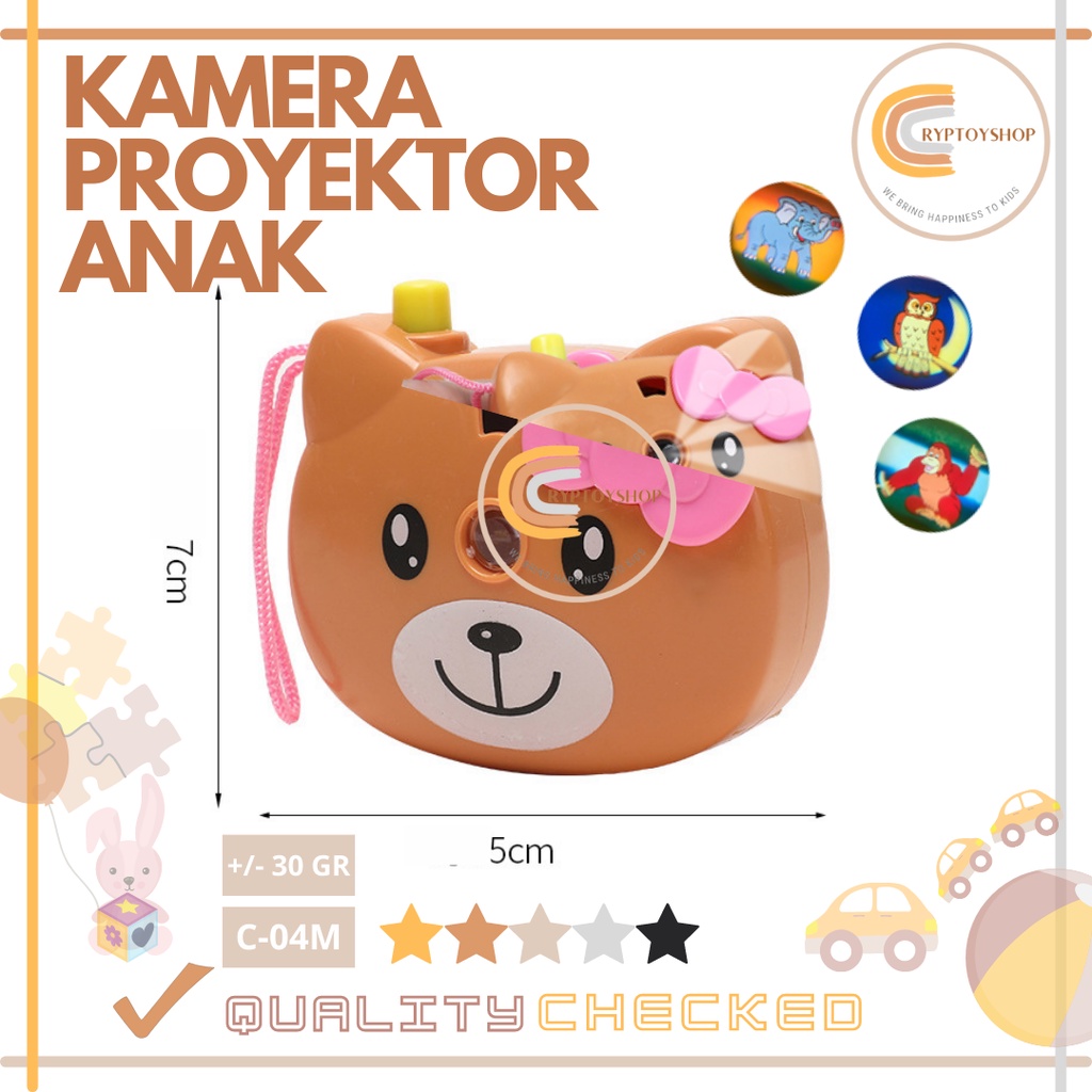 Jual CRYPTOYSHOP MAINAN MINI KAMERA PROYEKTOR GLOW IN THE DARK KARTUN ...