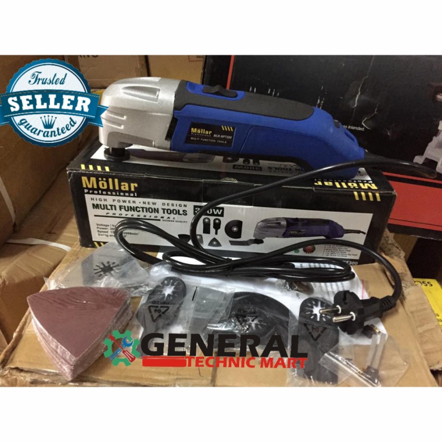 Jual MESIN OSKILASI MULTIGUNA MOLLAR MFT300 OSCILLATING TOOL CUTTER ...