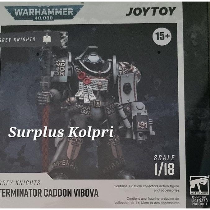 Jual Joytoy Warhammer 40k Grey Knights Knight Terminator Caddon Vibova | Shopee Indonesia