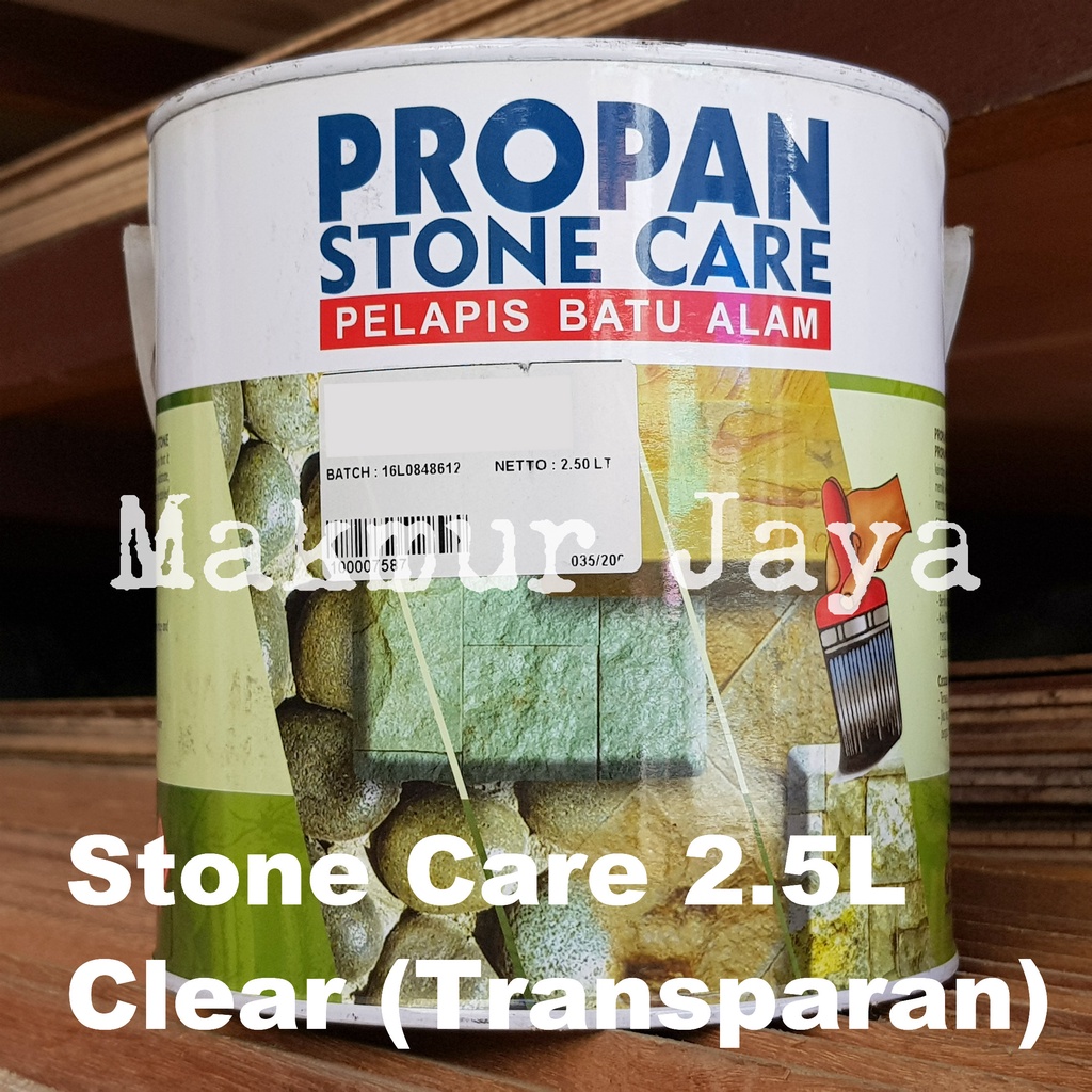 Jual Propan Stone Care 2.5L Cat Pelapis Dinding Batu Alam Clear ...