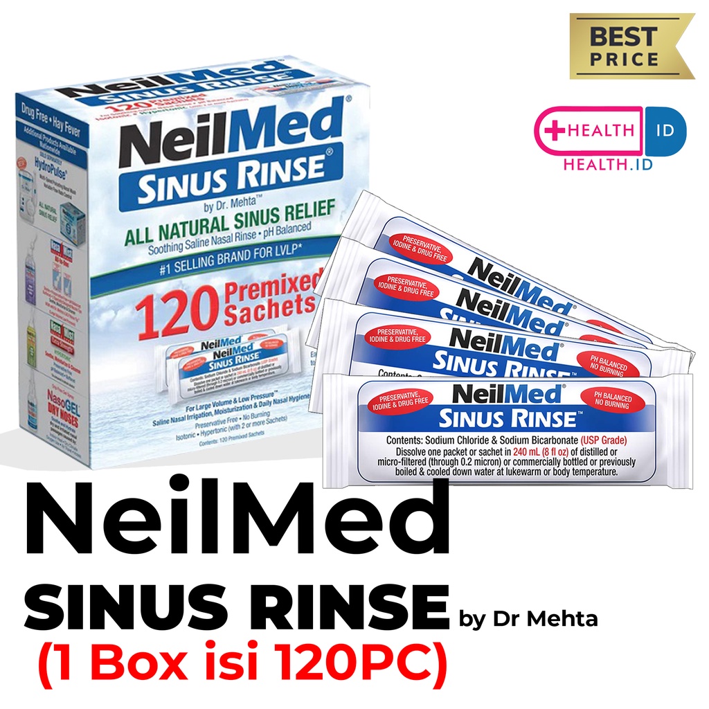 Jual 1 Box isi 120pc Neilmed Sinus Rinse "PROMO HARGA TERMURAHH ...