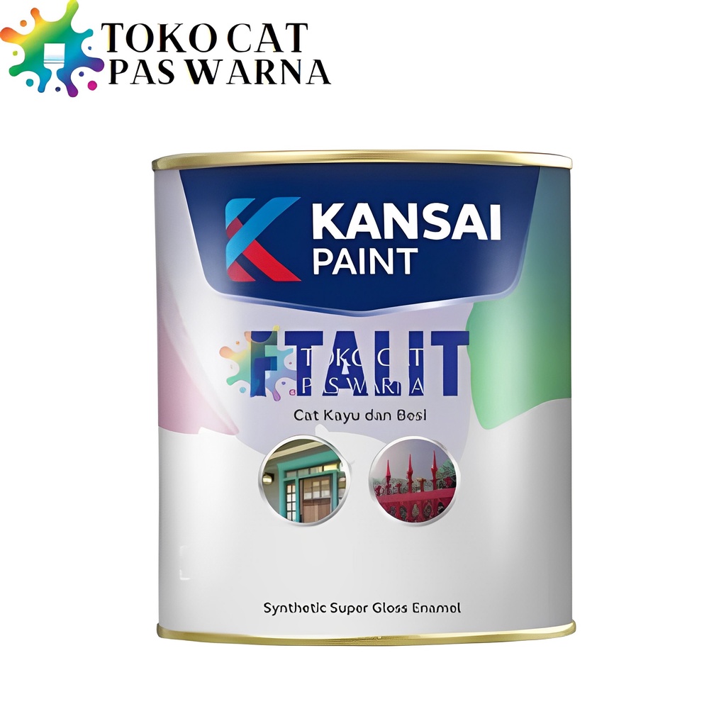 Jual Cat Kayu Dan Besi FTALIT Warna KANSAI PAINT FTALIT Varian Warna 1 ...