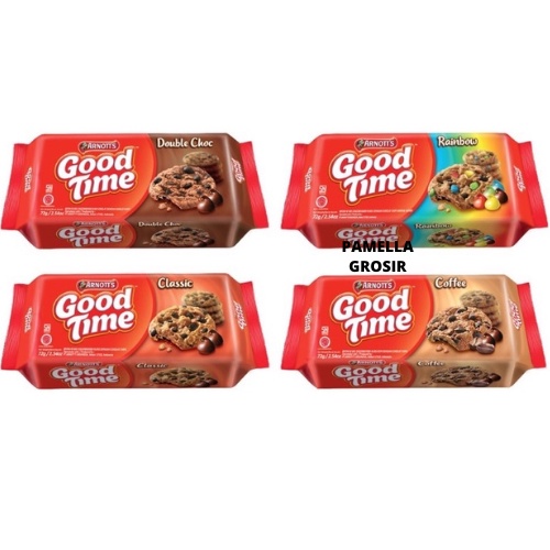 Jual BISKUIT GOODTIME COOKIES ALL VARIAN 72 GR | Shopee Indonesia
