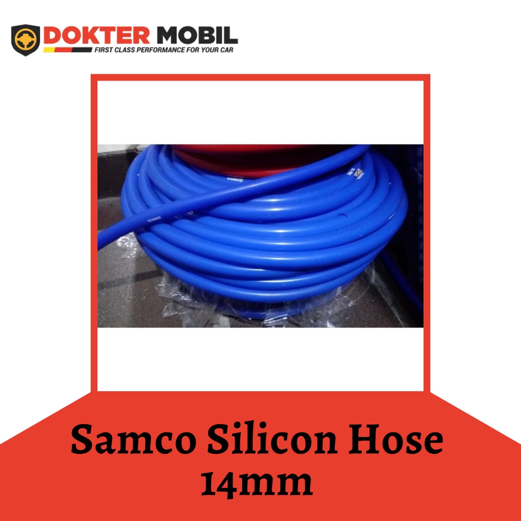 Jual Samco Silicone Hose 14mm Merah dan Biru (Selang Vacuum Mobil dll ...