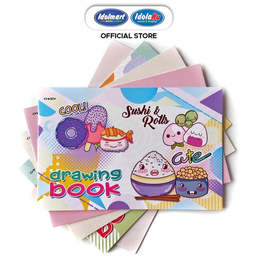 Jual IDOLAKU Buku Gambar Kiky Ukuran Besar | Shopee Indonesia