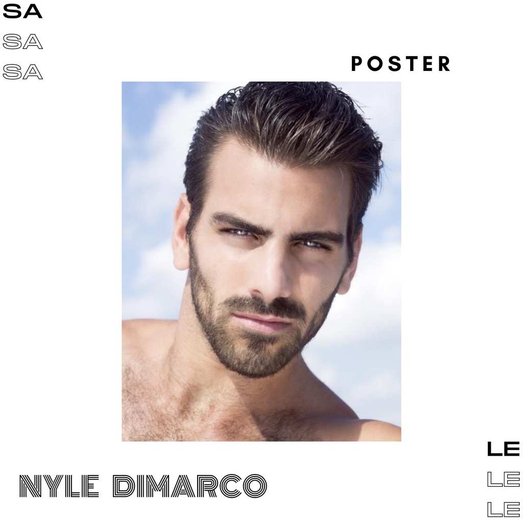 Jual Poster Dinding Nyle Dimarco Ukuran A3 A4 Bisa Custom Gambar