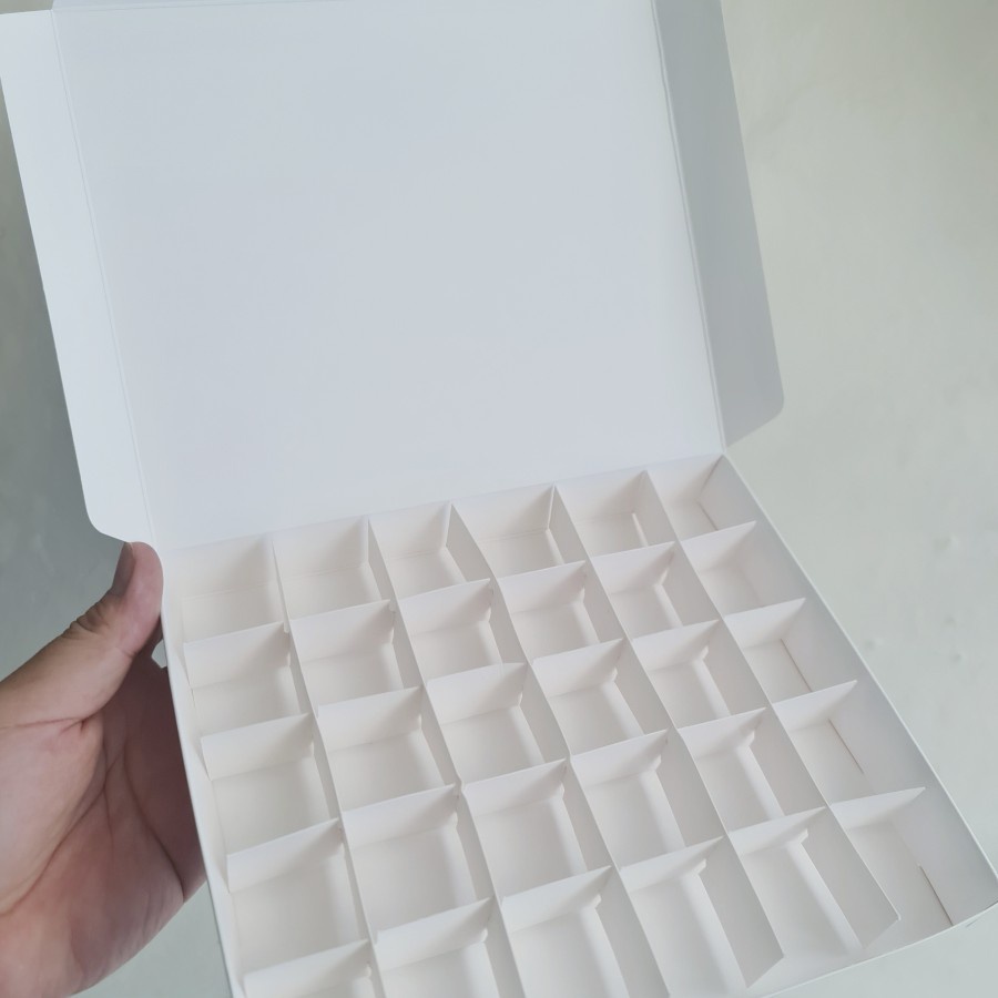 Jual 10 pcs Kotak Dus Sekat Box Cake Dus Mochi Box Partisi Insert 30 ...
