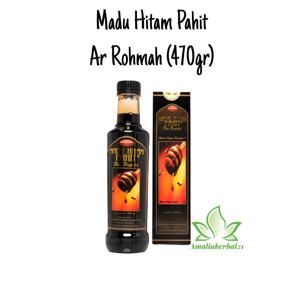 Jual Madu Hitam Pahit ArRohmah / Ar Rohmah / Ar-Rohmah / Arohmah / MADU ...