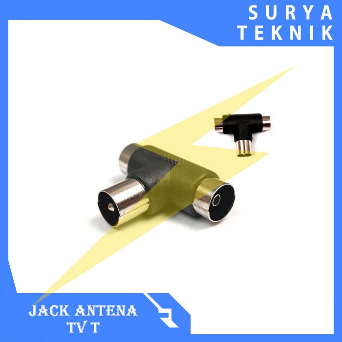 Jual Jack Antena TV T Plastik / Jack Antena 3 Kaki | Shopee Indonesia
