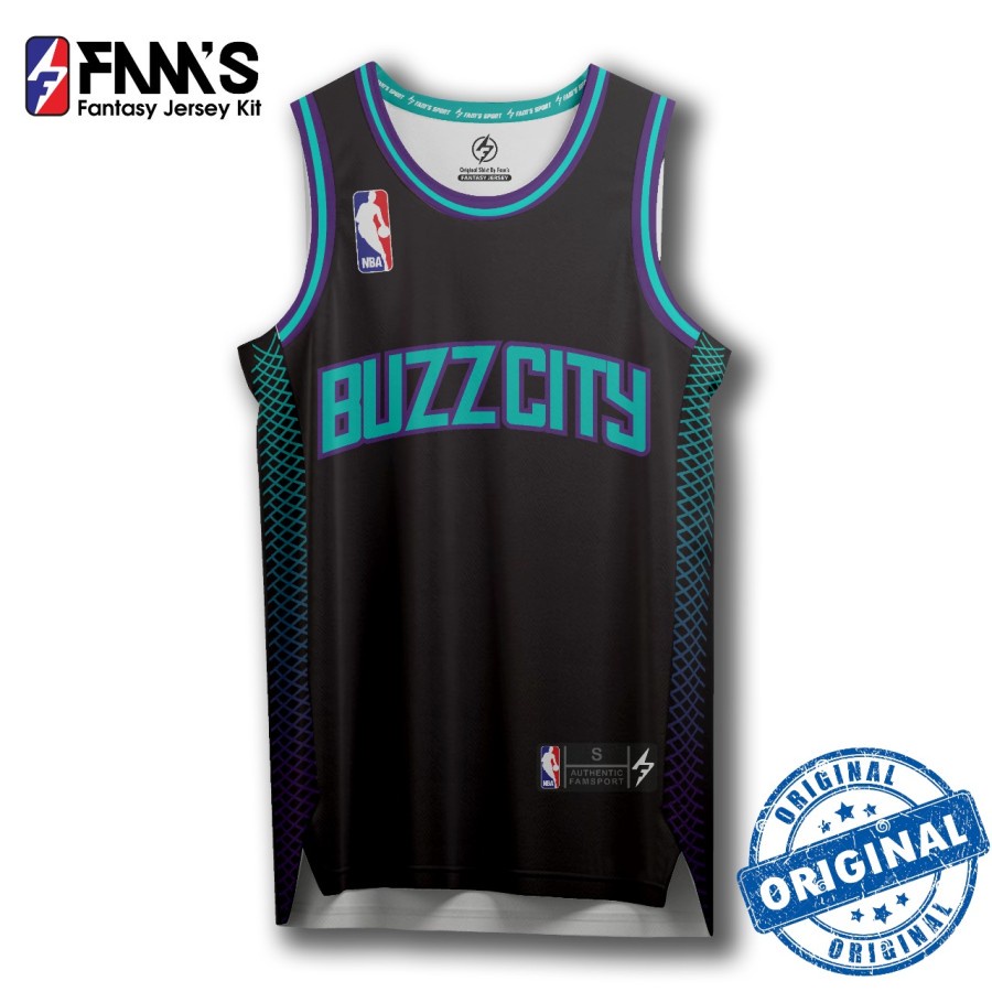 Jual Jersey Basket Custom Full Printing NBA BUZZCITY Free Desain Free ...