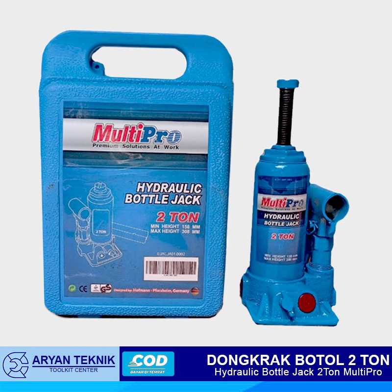 Jual Dongkrak Mobil Botol Hidrolik Hydraulic Jack 2 Ton Original ...