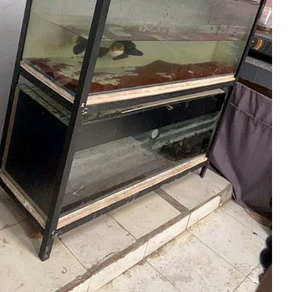 Jual Rak aquarium P100cm/1m L40cm T60 / meja serbaguna / Rak serbaguna ...