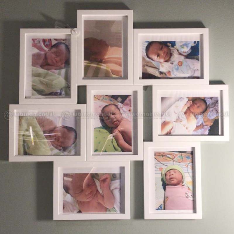 Jual WMO IK2911 Bingkai frame foto kolase untuk 8 gambar 13x18cm Warna ...