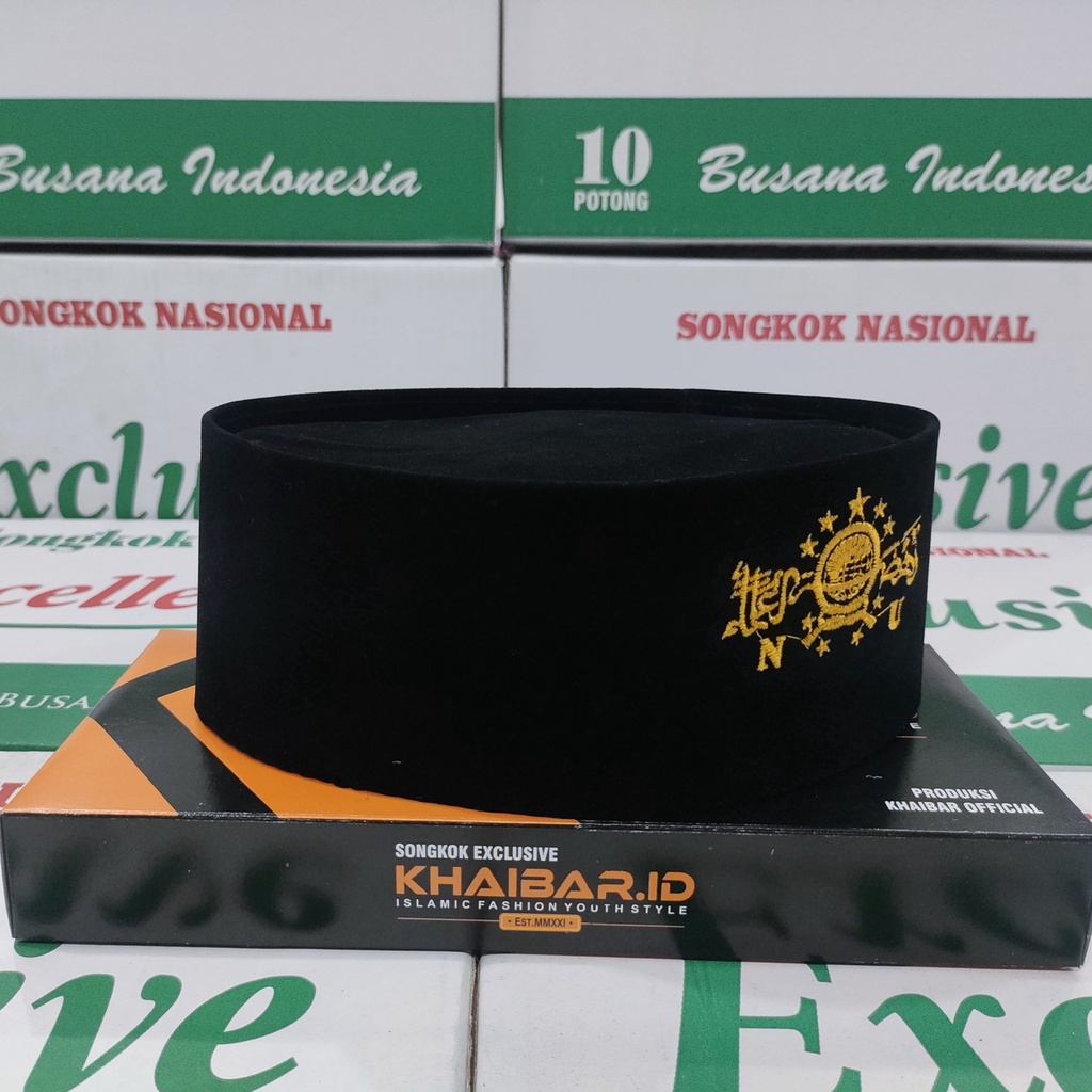 Jual KOPIAH HITAM LOGO NU KUNING PECI SONGKOK NU KUNING GOLD KHAIBAR ... Jual KOPIAH HITAM LOGO NU KUNING PECI SONGKOK NU KUNING GOLD KHAIBAR ...