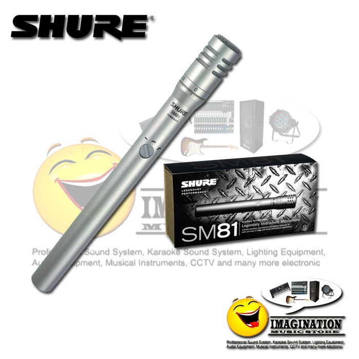 Jual Shure SM81 Small-diaphragm Condenser Microphone | Shopee Indonesia