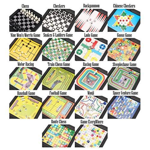 Jual Mainan 18 in 1 Magnetic Game TGS-004 Family Games Board Games ...