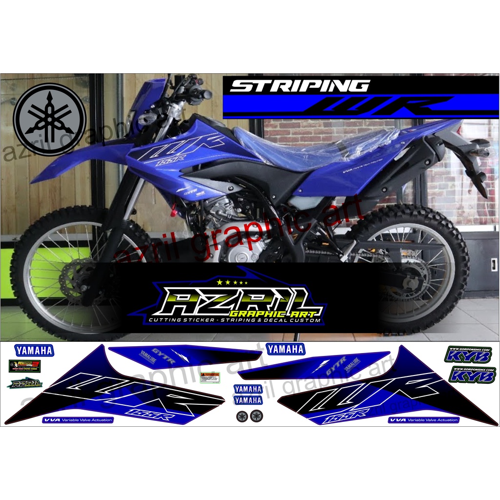 Jual Striping Yamaha WR 155 2021/2022 | Shopee Indonesia