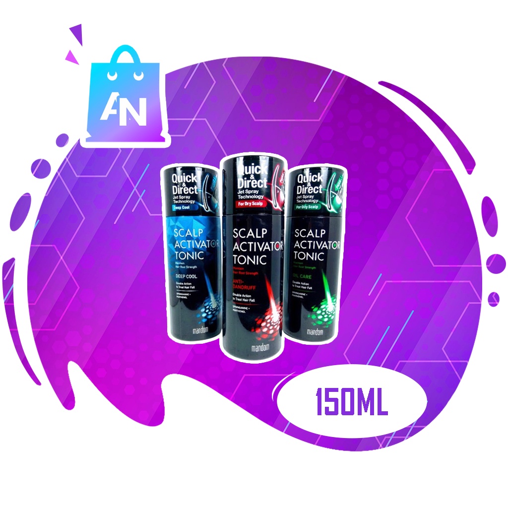 Jual MANDOM SCALP ACTIVATOR TONIC DRY SCALP 150ML | Shopee Indonesia