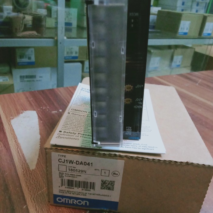 Jual Terlaris Plc Omron Cj1W-Da041/Omron D/A Unit Cj1W-Da041 Original ...